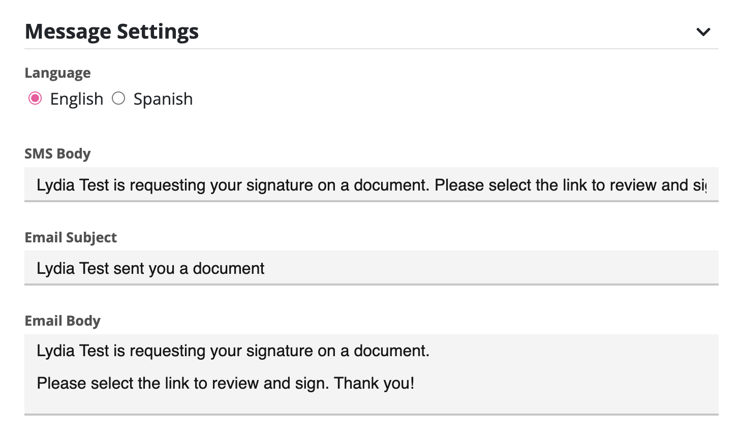 Send Documents in Vinesign – Filevine Help Center