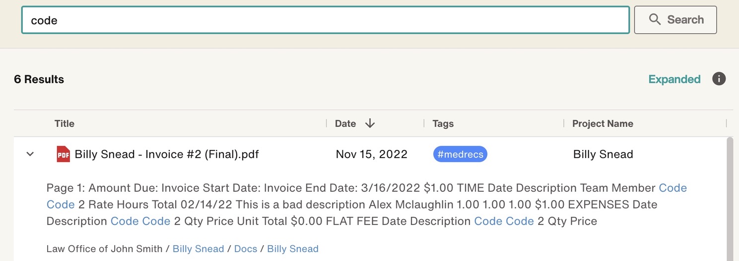 Documents – Filevine Help Center