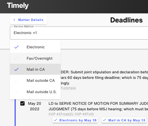 Timely – Filevine Help Center