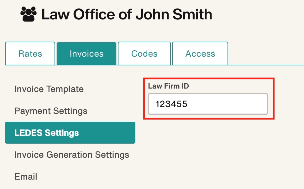 Create LEDES 1998B Bills – Filevine Help Center