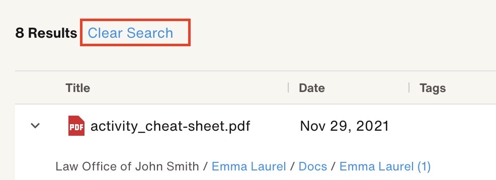 Documents – Filevine Help Center