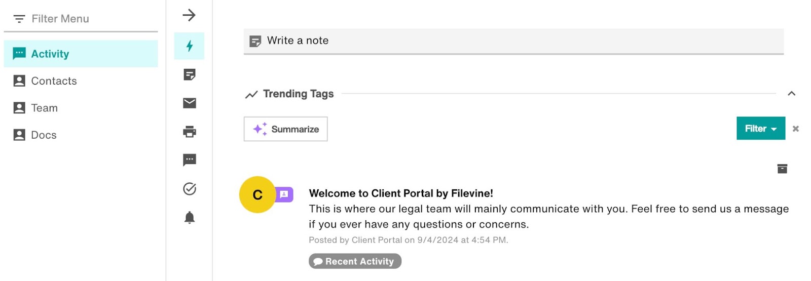 Client Portal by Filevine – Filevine Help Center