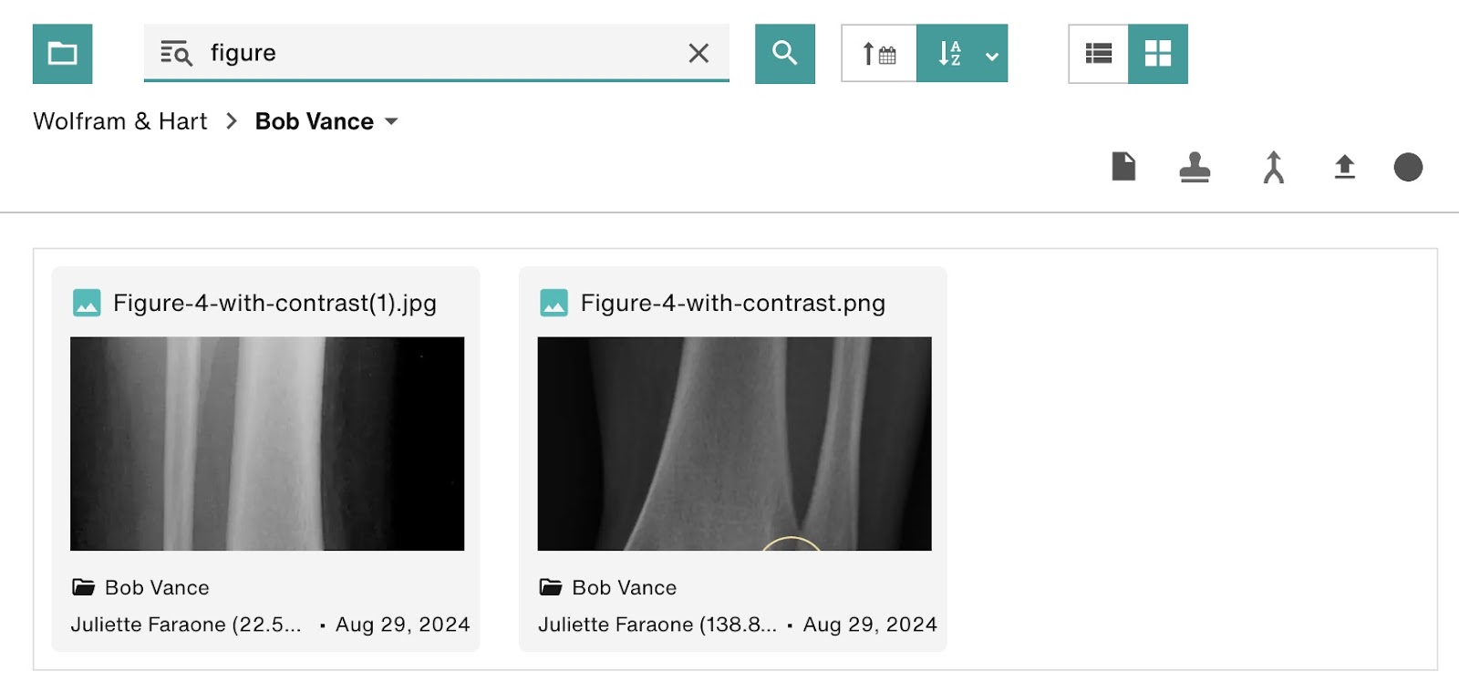 Thumbnails – Filevine Help Center
