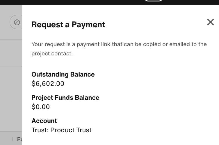 Coming Soon: Project Payment Links – Filevine Help Center
