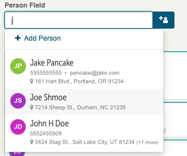Person Fields – Filevine Help Center