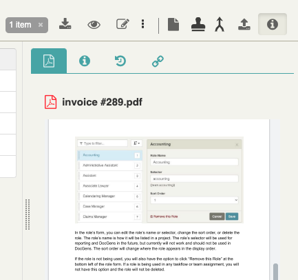 Docs Section – Filevine Help Center