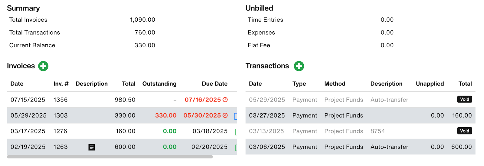 Project-Level Billing – Filevine Help Center