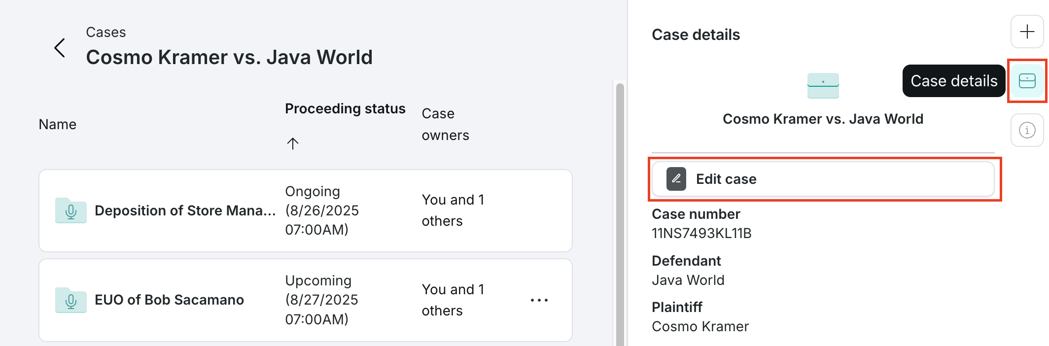 Manage Cases – Filevine Help Center