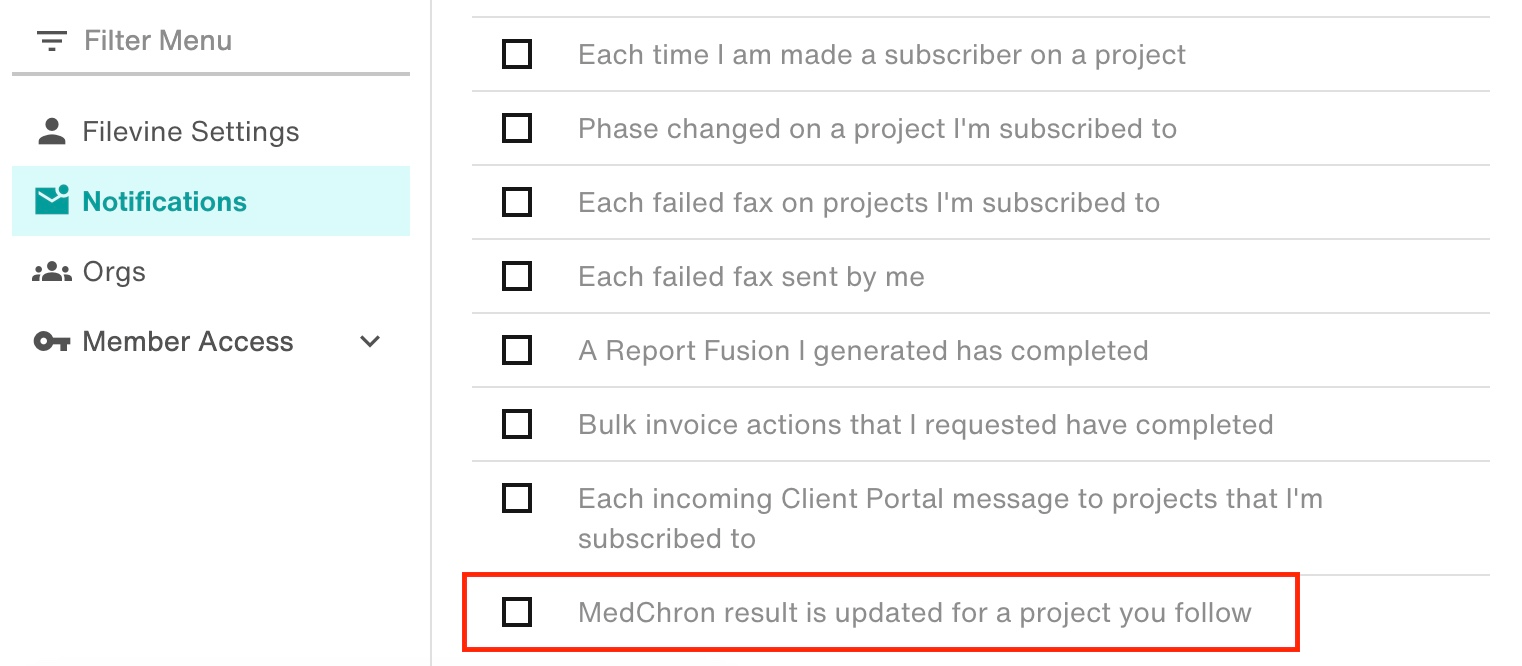 How to Set Up Med Chron – Filevine Help Center