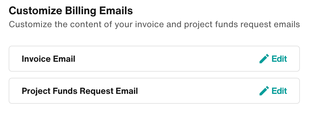 Billing Setup: Email – Filevine Help Center