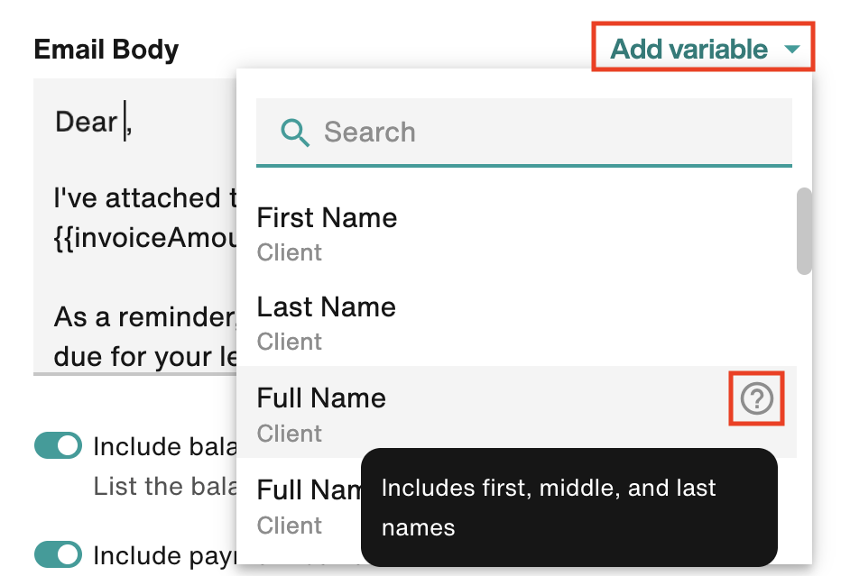 Billing Setup: Email – Filevine Help Center