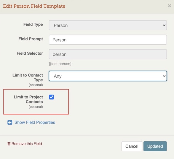 Person Fields – Filevine Help Center