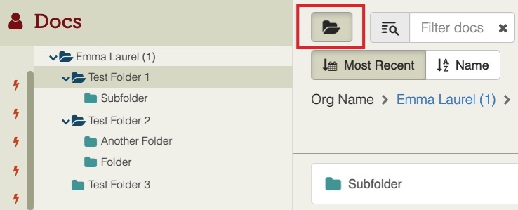 Docs Section – Filevine Help Center