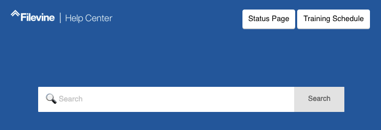 Status Page – Filevine Help Center